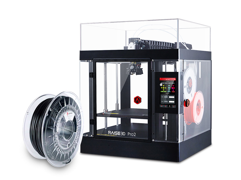 Raise3D Pro2 Series – LEHVOSS LUVOCOM 3F Filament PAHT CF 9891 BK ...