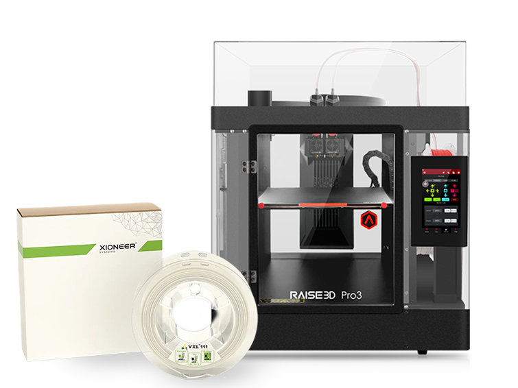 Raise3D Pro3 series - Xioneer Systems GmbH VXL111 | ideaMaker profile